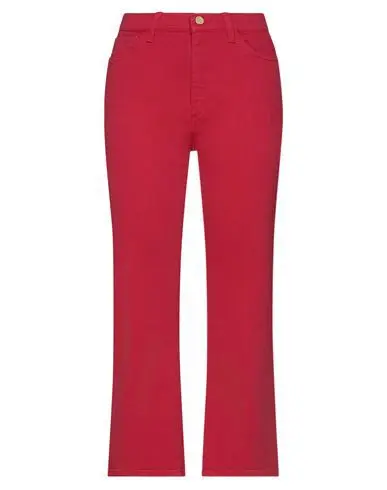MANILA GRACE Boot-cut Jeans With Five Pockets - Red