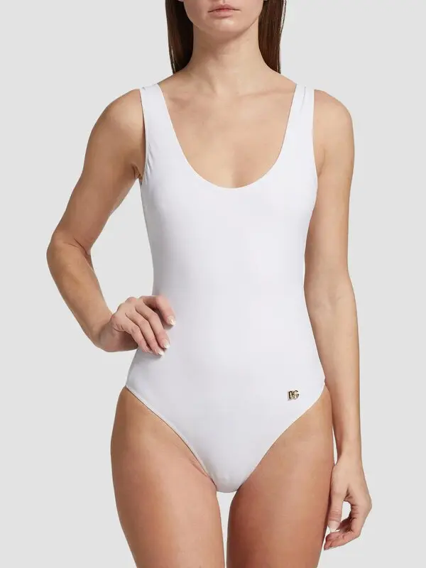 Dolce & Gabbana Balconet One-piece Swimsuit - Nero