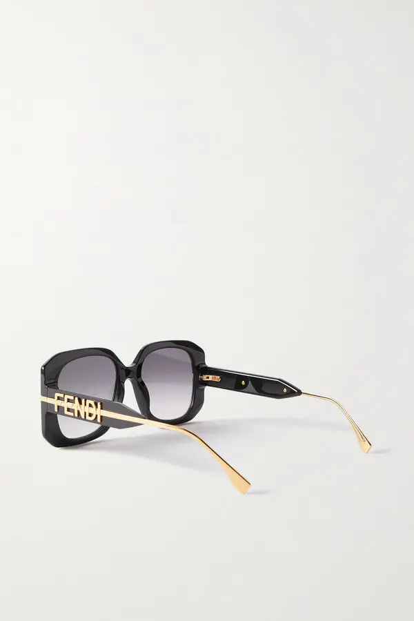 Fendi Oversized Square-framed Acetate Sunglasses