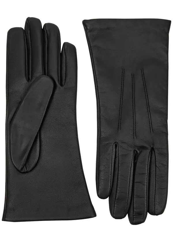 DENTS Maisie Leather Gloves - Black