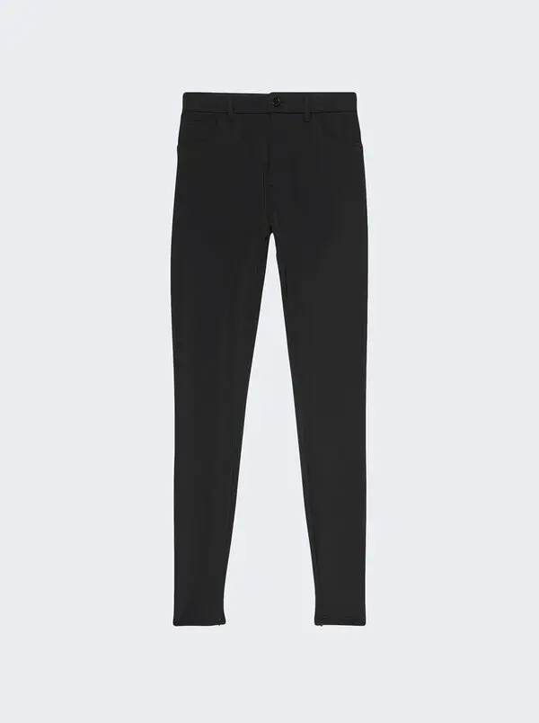 Balenciaga Stretch Leggings - Black