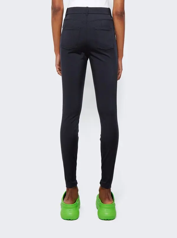 Balenciaga Stretch Leggings - Black