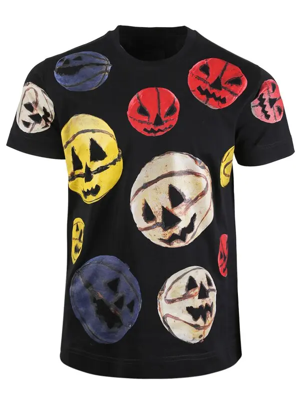 Givenchy Classic Fit Print Tee - Black