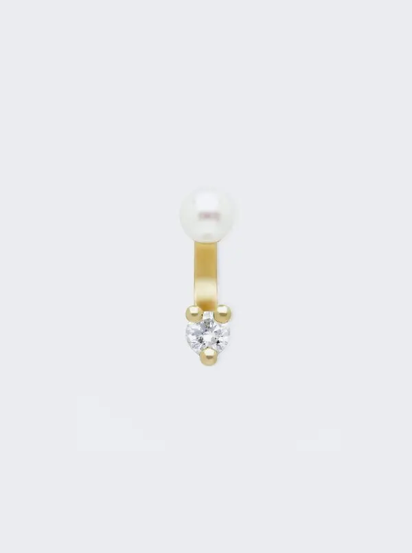 Delfina Delettrez Dots Earring - Yellow Gold