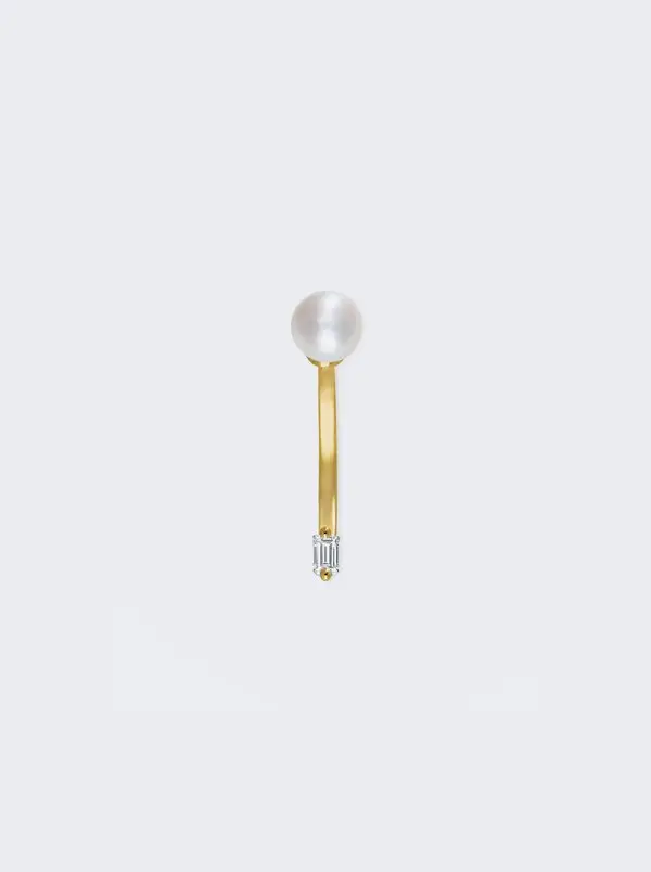 Delfina Delettrez Dots Earring - Yellow Gold