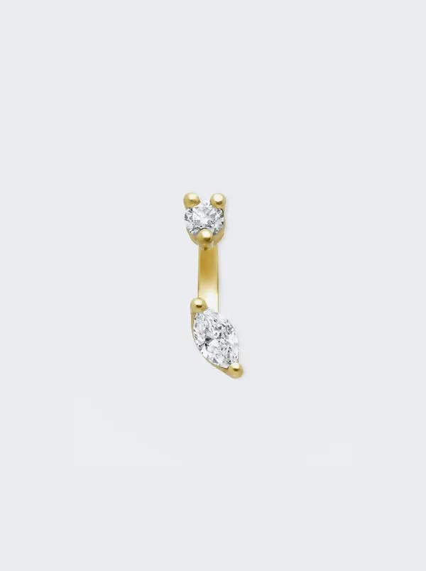 Delfina Delettrez Dots Earring - Yellow Gold