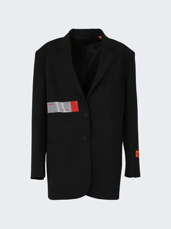 Heron Preston Logo Tape Tailored Blazer