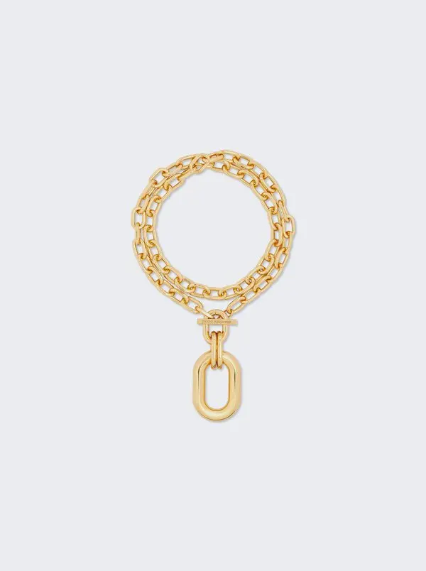 Rabanne Xl Link Pendant Necklace - Gold