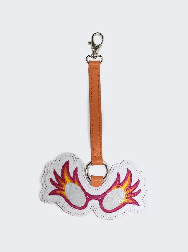 ROOTS X Elton John Flames Glasses Charm - Orange