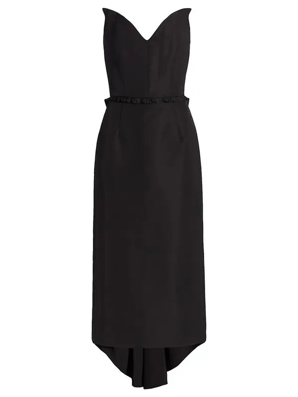 MARKARIAN Lottie Strapless Midi Dress