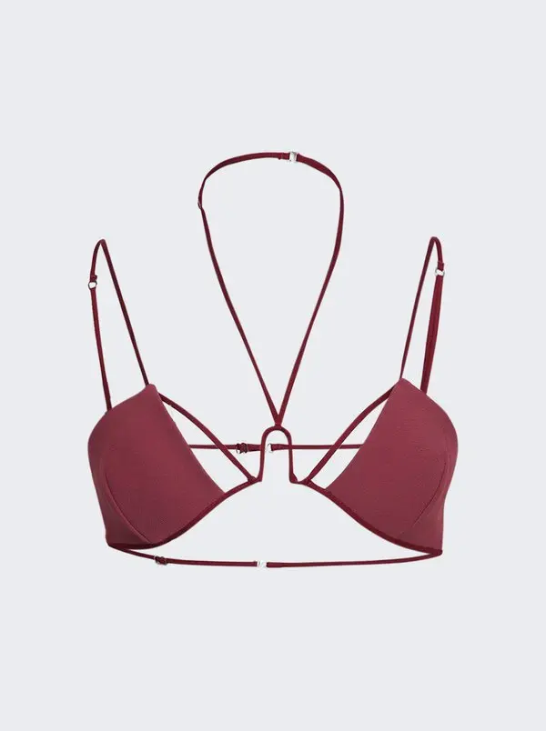 NENSI DOJAKA Angular Bra With U-wire - Hawthorn Rose