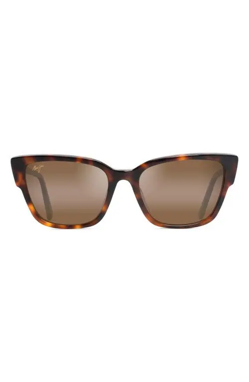 Maui Jim Kou Cat Eye Sunglasses - Tortoise