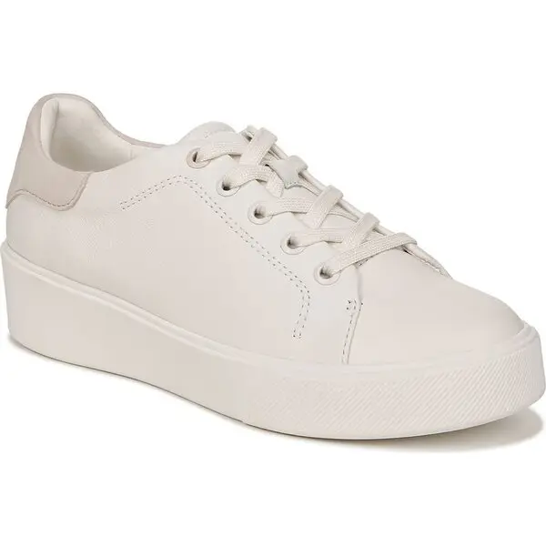 Naturalizer Morrison 2.0 Platform Sneakers - Warm White Leather