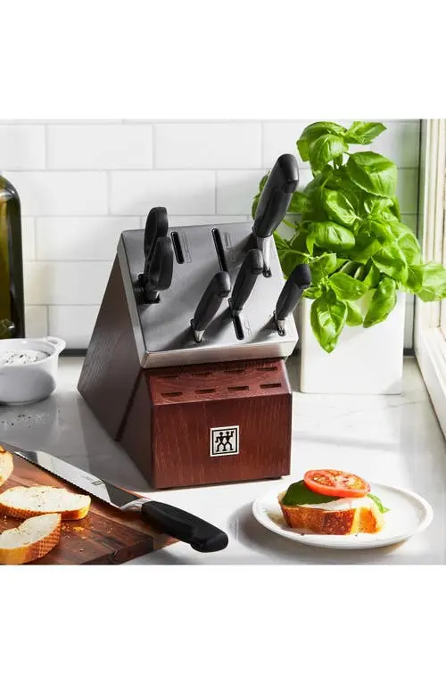 ZWILLING J.a. Henckels Four Star Self-sharpening Knife Block & Knife Set