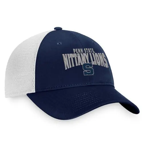 Top Of The World Penn State Nittany Lions Breakout Trucker Snapback Hat - Navy