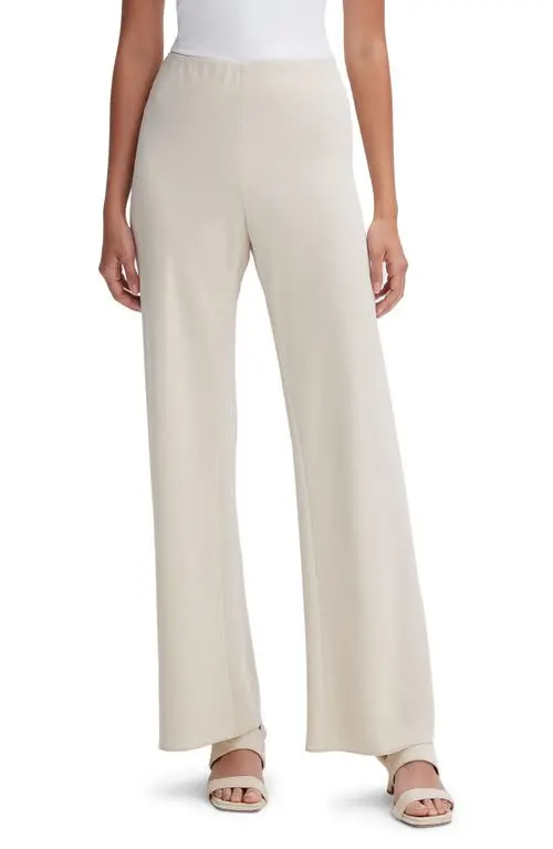 Vince Colette High-waist Crepe Bias Pants - Shell