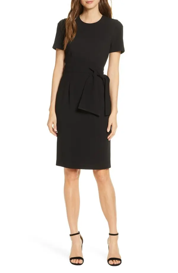Black Halo Harbor Sheath Dress