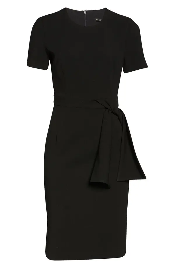 Black Halo Harbor Sheath Dress