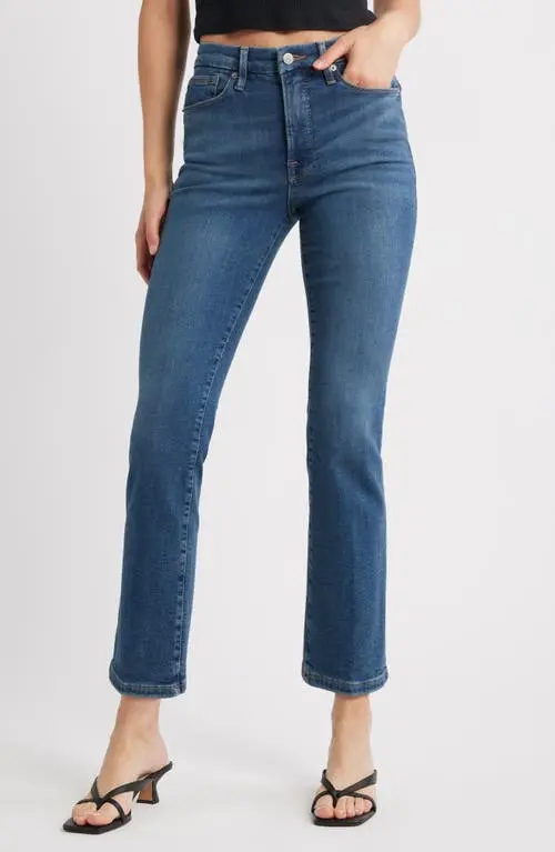 Good American Good Legs Straight Leg Jeans - B004