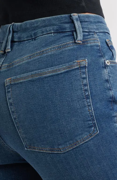 Good American Good Legs Straight Leg Jeans