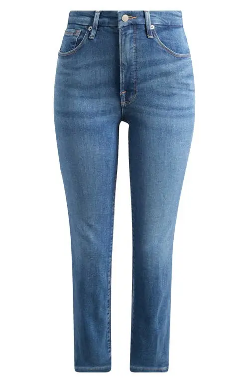 Good American Good Legs Straight Leg Jeans
