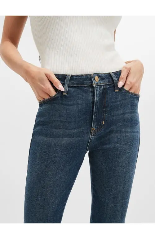 Guess High-waist Flare Jeans - Bfow-dark