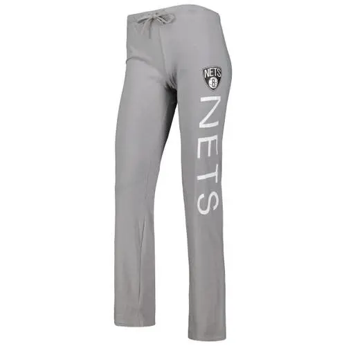 CONCEPTS SPORT Black Brooklyn Nets Team Tank Top & Pants Sleep Set