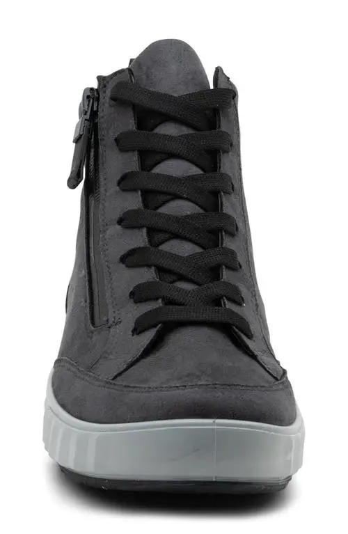 ARA Adrienne Waterproof High-top Sneaker - Graphite