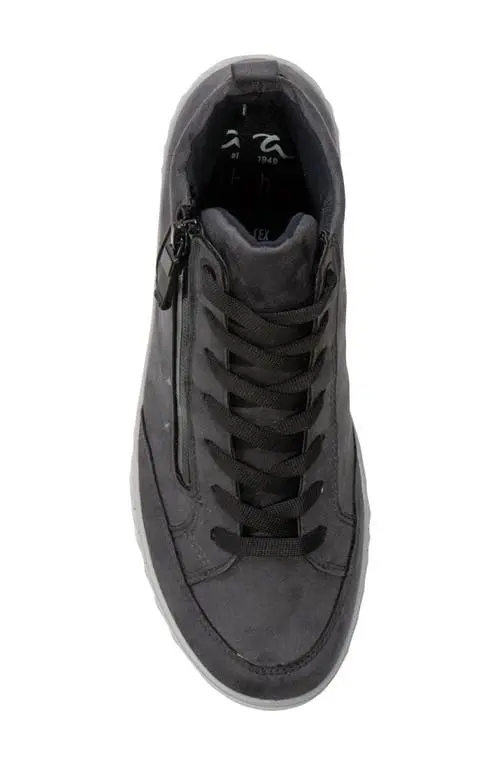 ARA Adrienne Waterproof High-top Sneaker - Graphite