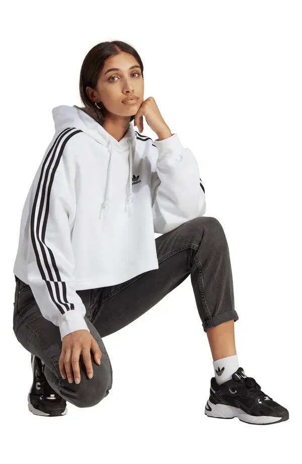 Adidas Classics Crop Hoodie
