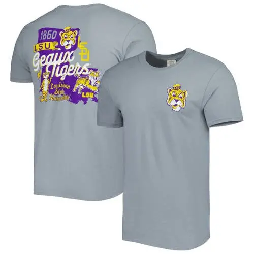 IMAGE ONE Lsu Tigers Vault State Comfort T-shirt