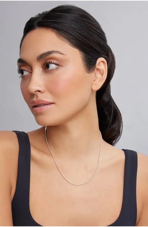 Lagos Sterling Ball Chain Necklace