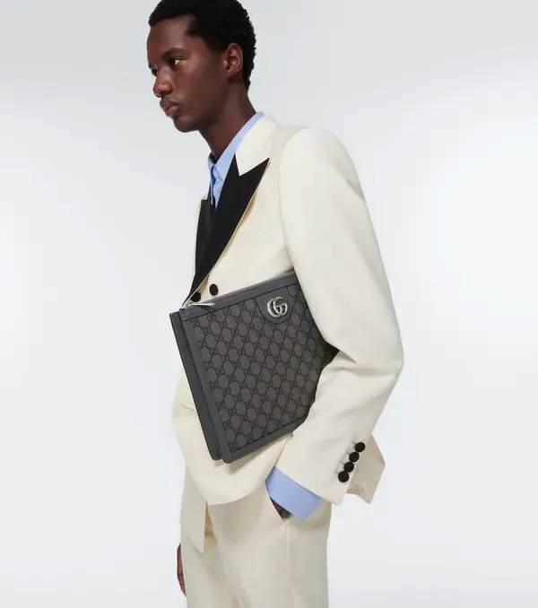 Gucci Ophidia Gg Supreme Canvas Pouch