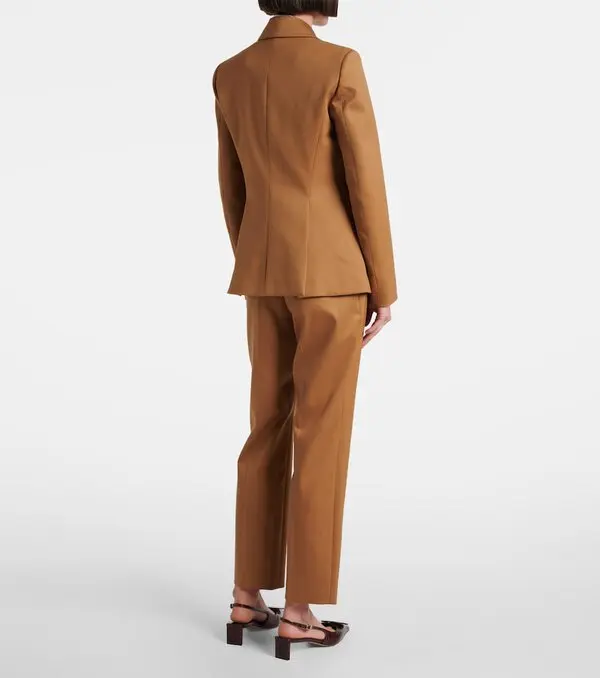 Altuzarra Fenice Wool Blazer - Brown