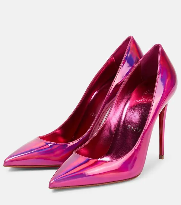 CHRISTIAN LOUBOUTIN Kate Patent Leather Pumps