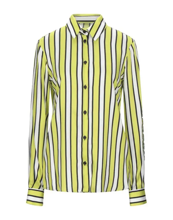 FRANKIE MORELLO Striped Woven Shirt