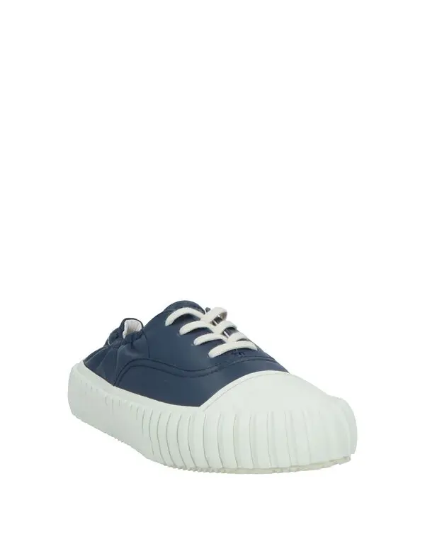 MAISON MARGIELA Soft Leather Low-top Sneakers - Navy