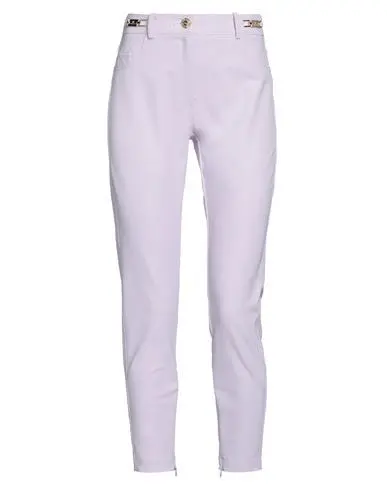 Elisabetta Franchi Tapered Twill Pants - Purple