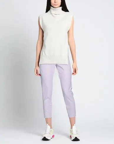 Elisabetta Franchi Tapered Twill Pants - Purple