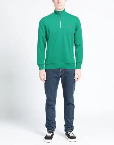 Paul Smith Sweatshirt In Organic Cotton - Green
