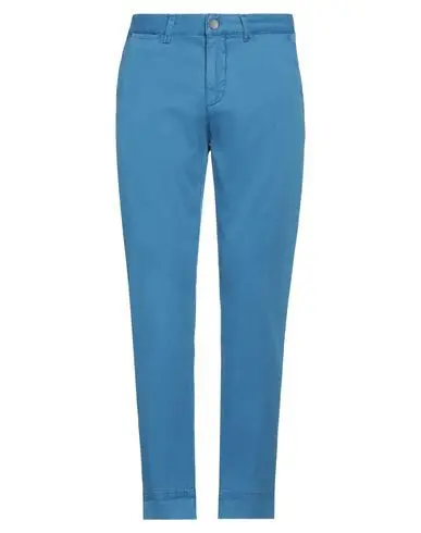 JECKERSON Pants Size Tencel, Cotton, Elastane - Blue
