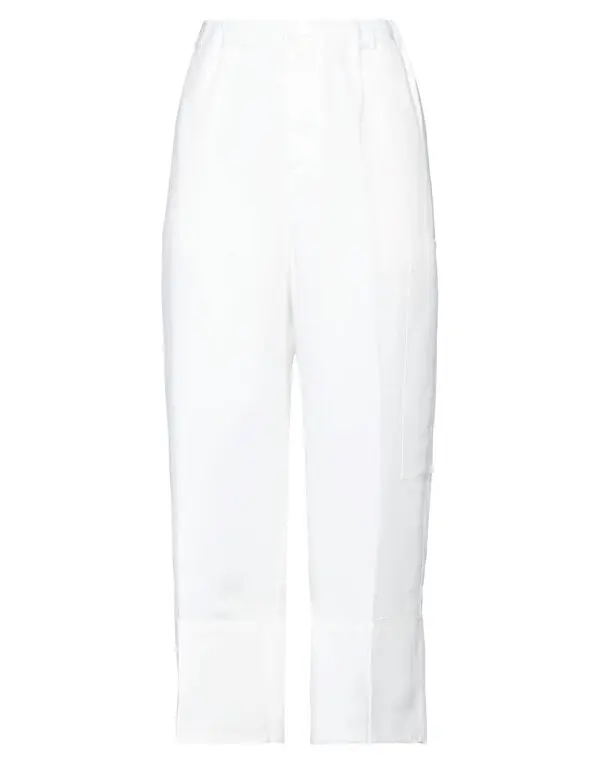 European Culture Wide Leg Pants With Drawstring Closure
