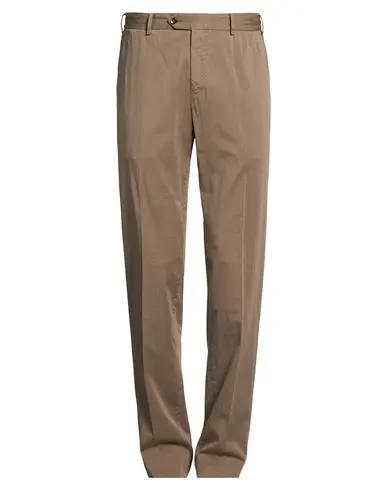 PT TORINO Pants Khaki Size Cotton, Silk, Elastane - Beige