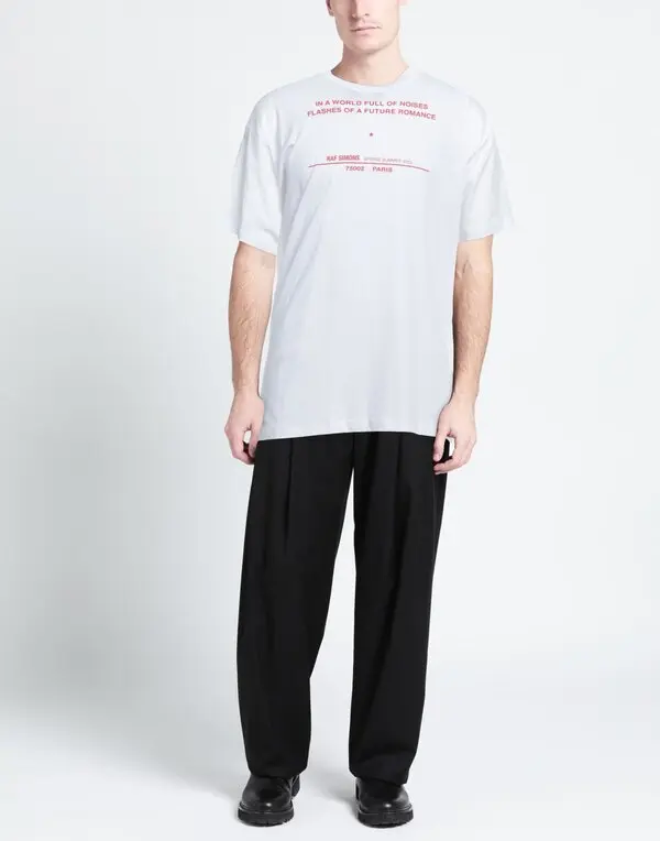 Raf Simons T-shirt Size Cotton - White