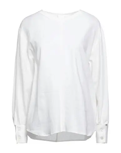 AGLINI Woven Top - White