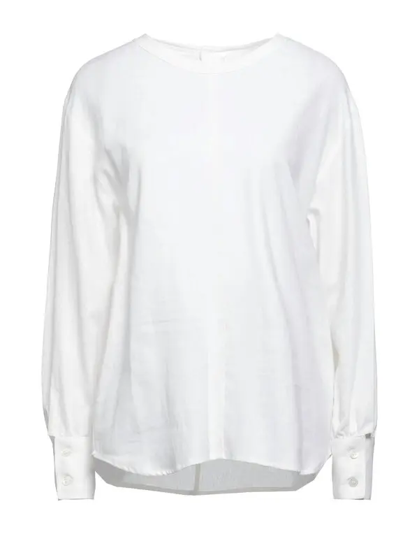 AGLINI Woven Top - White