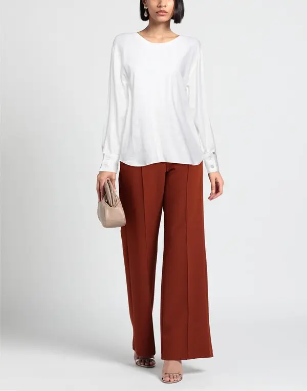 AGLINI Woven Top - White