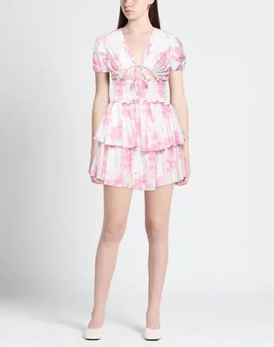 VANESSA SCOTT Mini Circle Dress - Pink