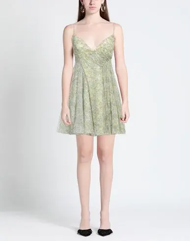 GIOVANNI BEDIN Silk Floral-print Mini Dress