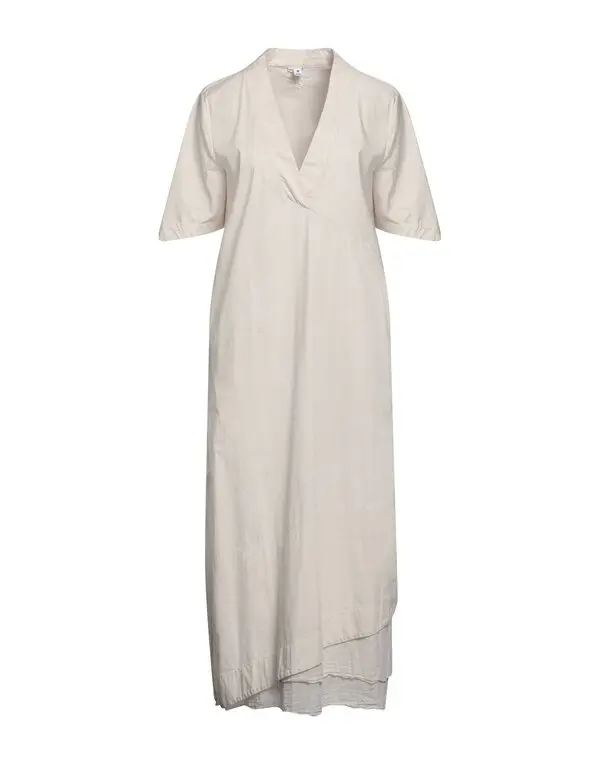 European Culture Midi Dress Size Cotton, Elastane